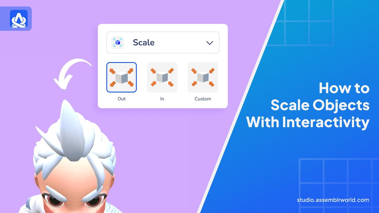 How To Scale Objects With Interactivity Youtube
