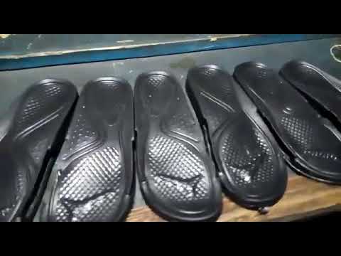 Eva Sole Making Machine | Eva Slipper Machine live | Eva Product Vacuum ...