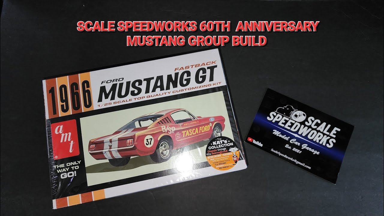 60th ANNIVERARY MUSTANG GROUP BUILD UPDATE HOSTED BY SCALE SPEEDWORKS ...