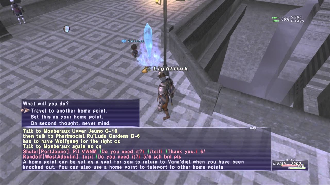 FFXI CoP 5-3 Three Paths (Tenzen's Path Part 2/3) - YouTube