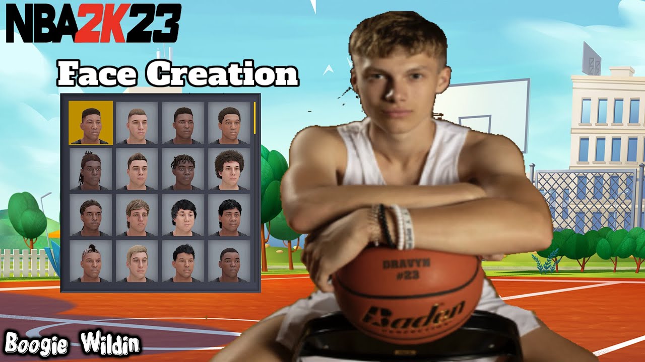 CUSTOM FACE CREATION IN NBA 2K23! - YouTube