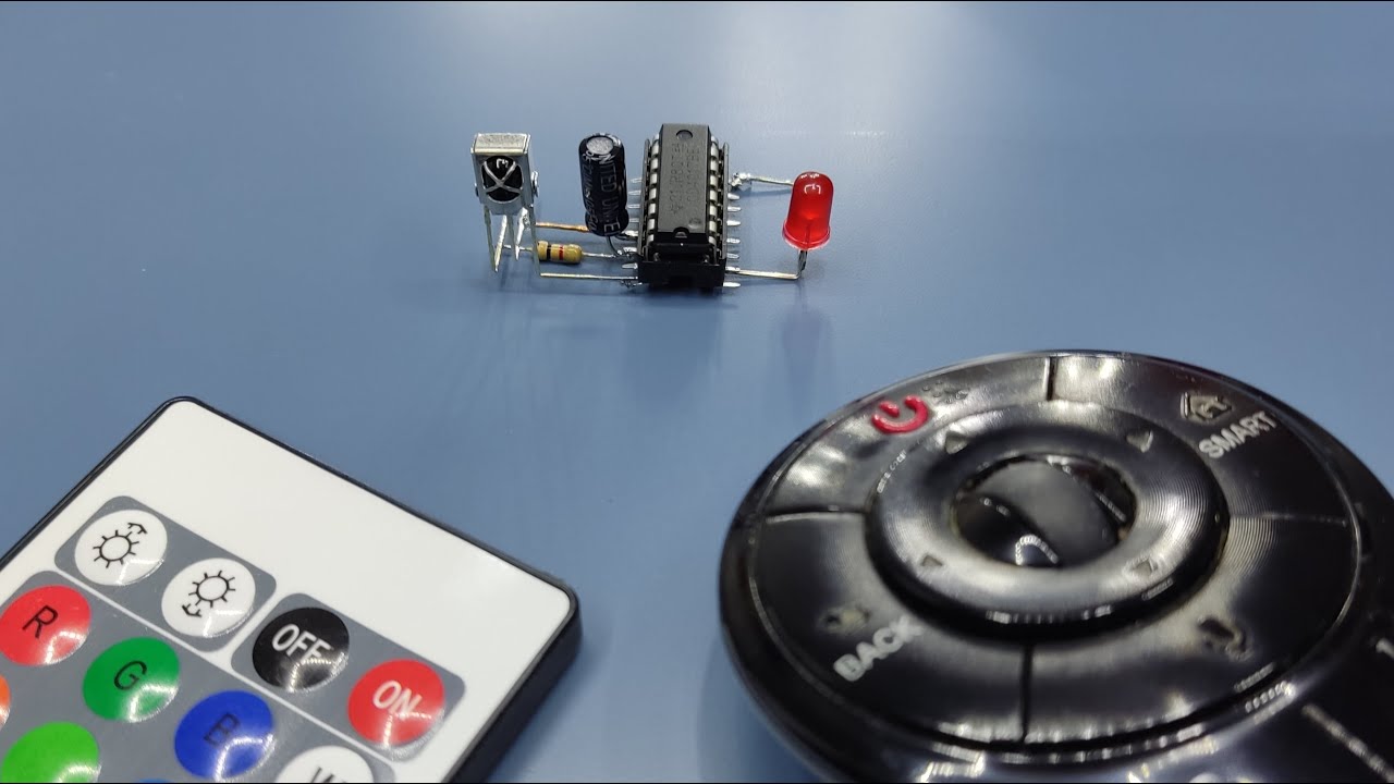 Electronic project make Remote control - YouTube