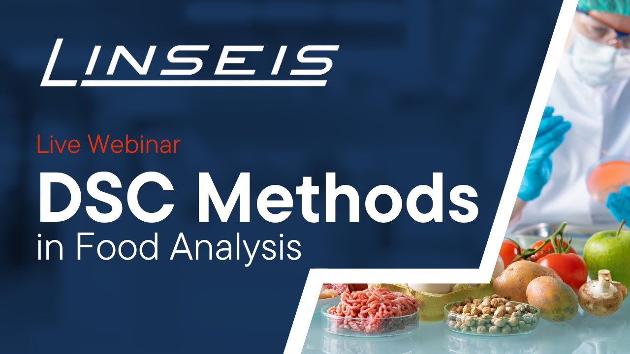 DSC Methods in food Analysis (Chip-DSC) - Live Webinar - YouTube