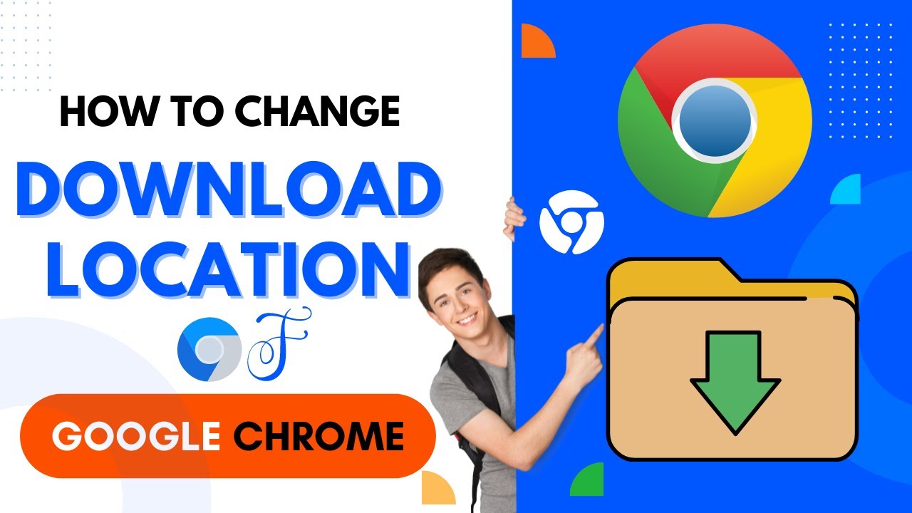 How To Change Default Download Location In Google Chrome 📁 - YouTube