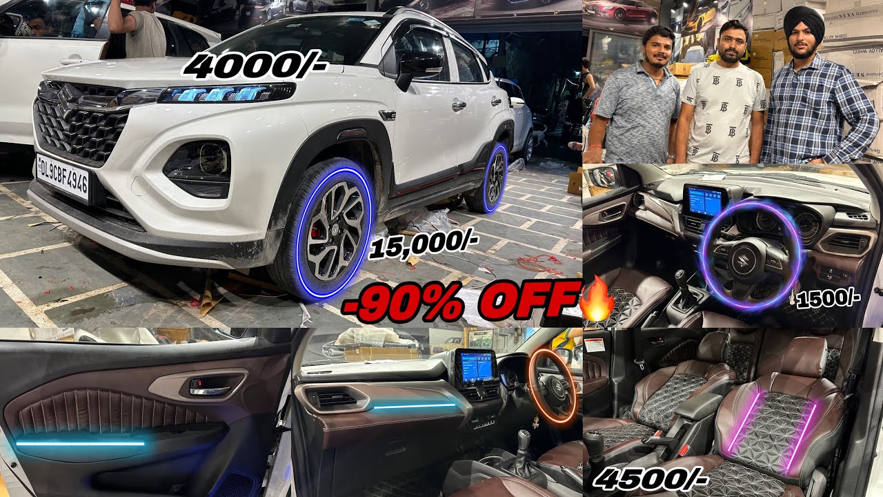 fronx interior modified | fronx base to top modification | fronx ...