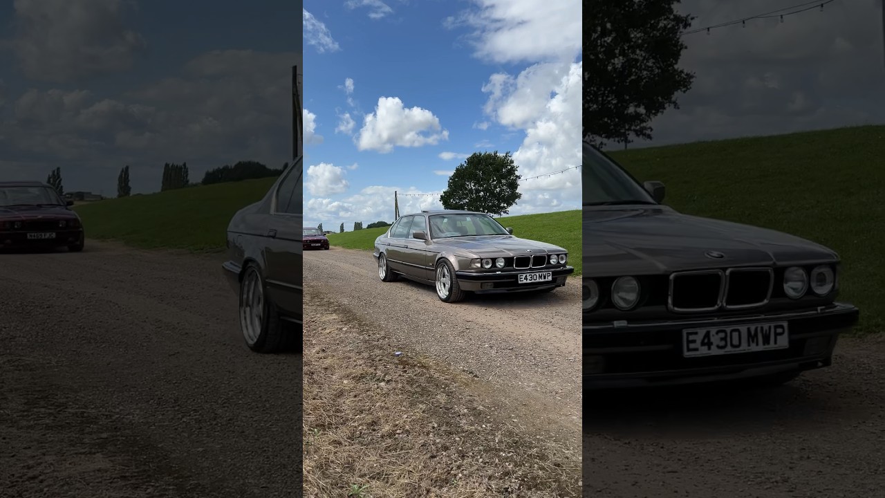 BMW e32 7 Series vs BMW e34 5 Series🔥 - YouTube