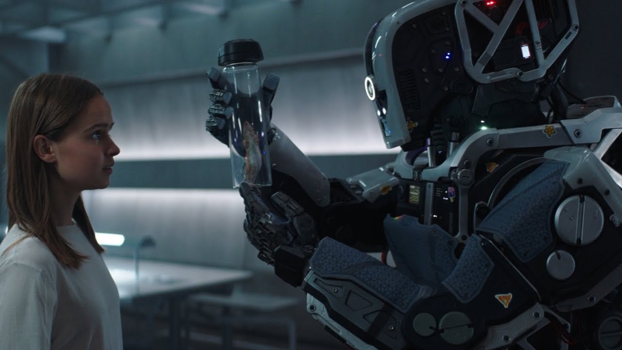 A droid named mother is raising a child inside a vault, but something ...