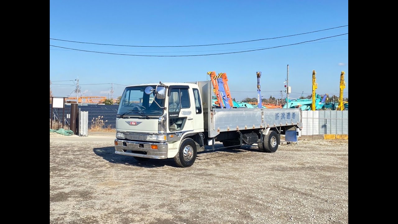 1991 Model, Hino Ranger Truck, H07D Engine, Air Brake !! - YouTube