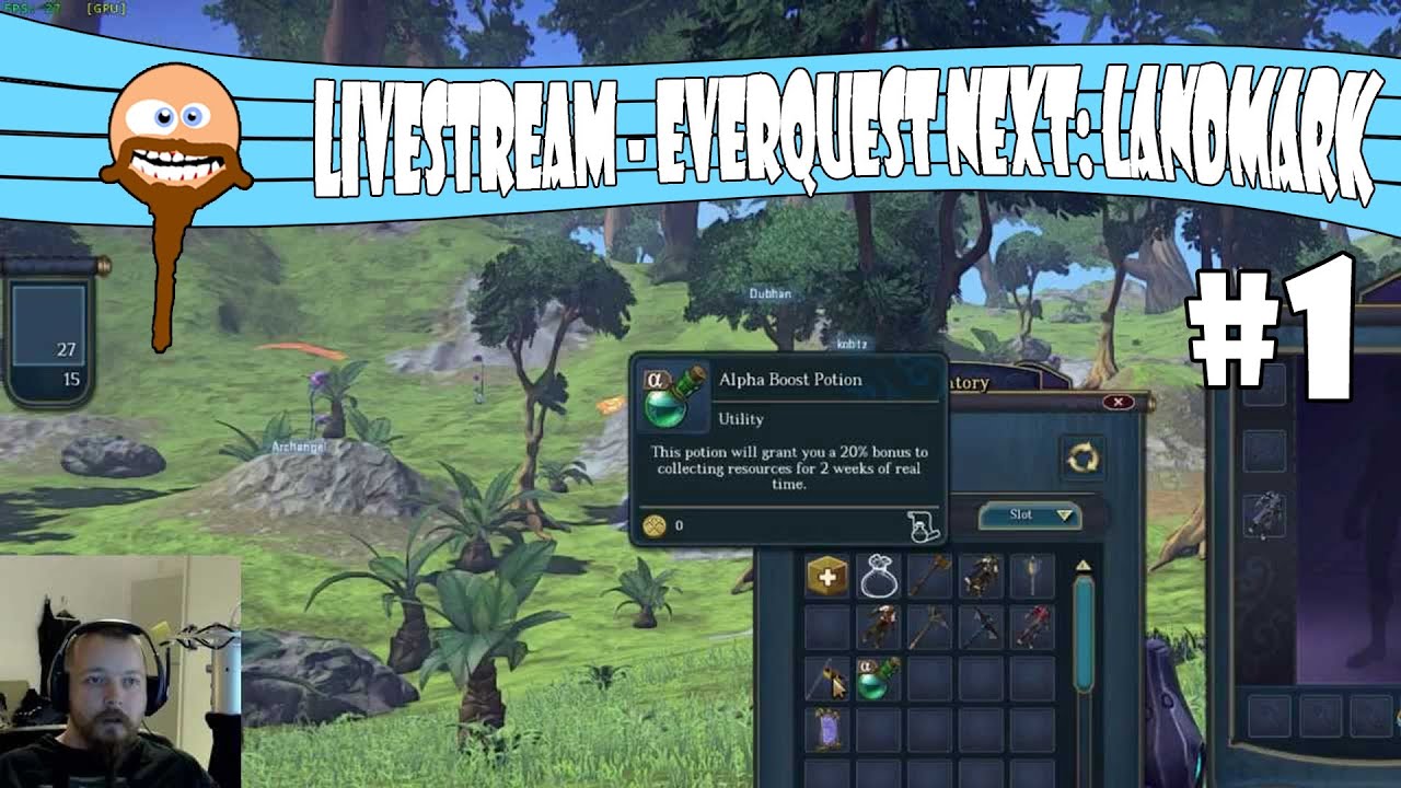 EverQuest Next Landmark livestream #1 - very first look - YouTube