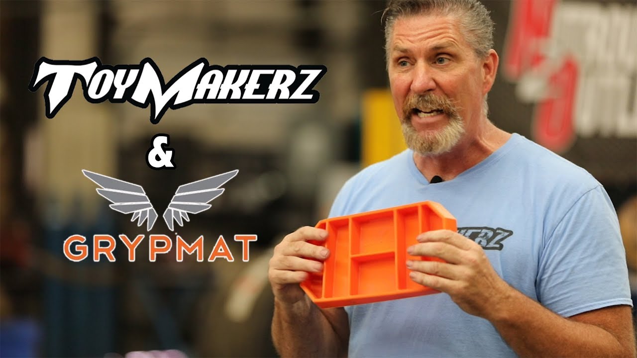 Toymakerz - David Ankin on The GRYPMAT - YouTube