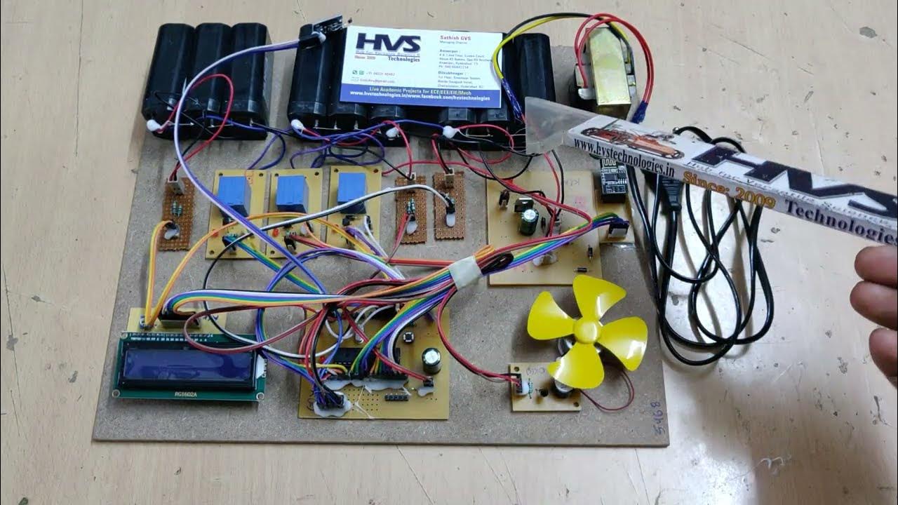 B M S battery management system with SOC and SOH Calculation and Thingspeak storing - YouTube