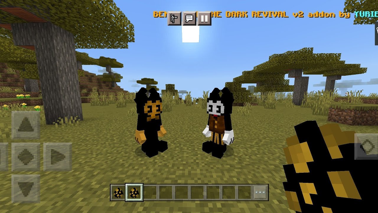 Bendy And The Dark Revival MOD [ADD-ON] V2 in Minecraft PE - YouTube
