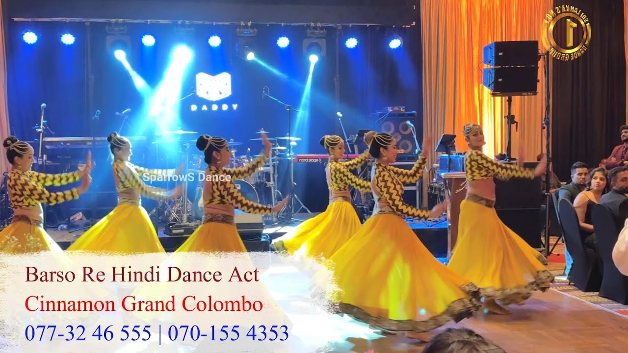 Barso Re Dance Act Cinnamon Grand Colombo - YouTube