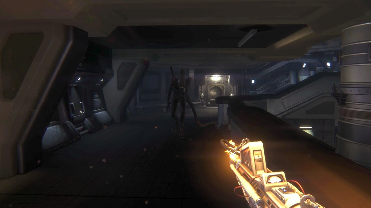 Xeno remembers it doesn't like fire🔥 [Alien: Isolation] (Nightmare ...