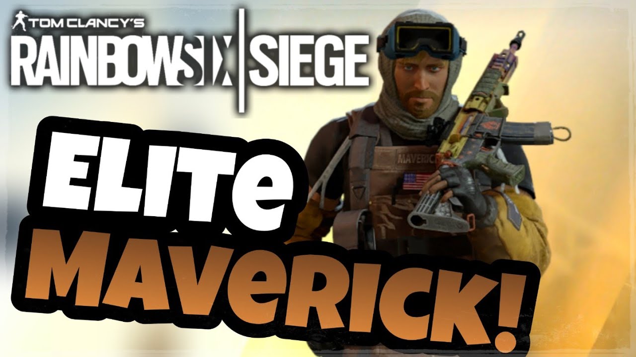 Maverick Elite Skin Now Available in Rainbow Six Siege! - YouTube