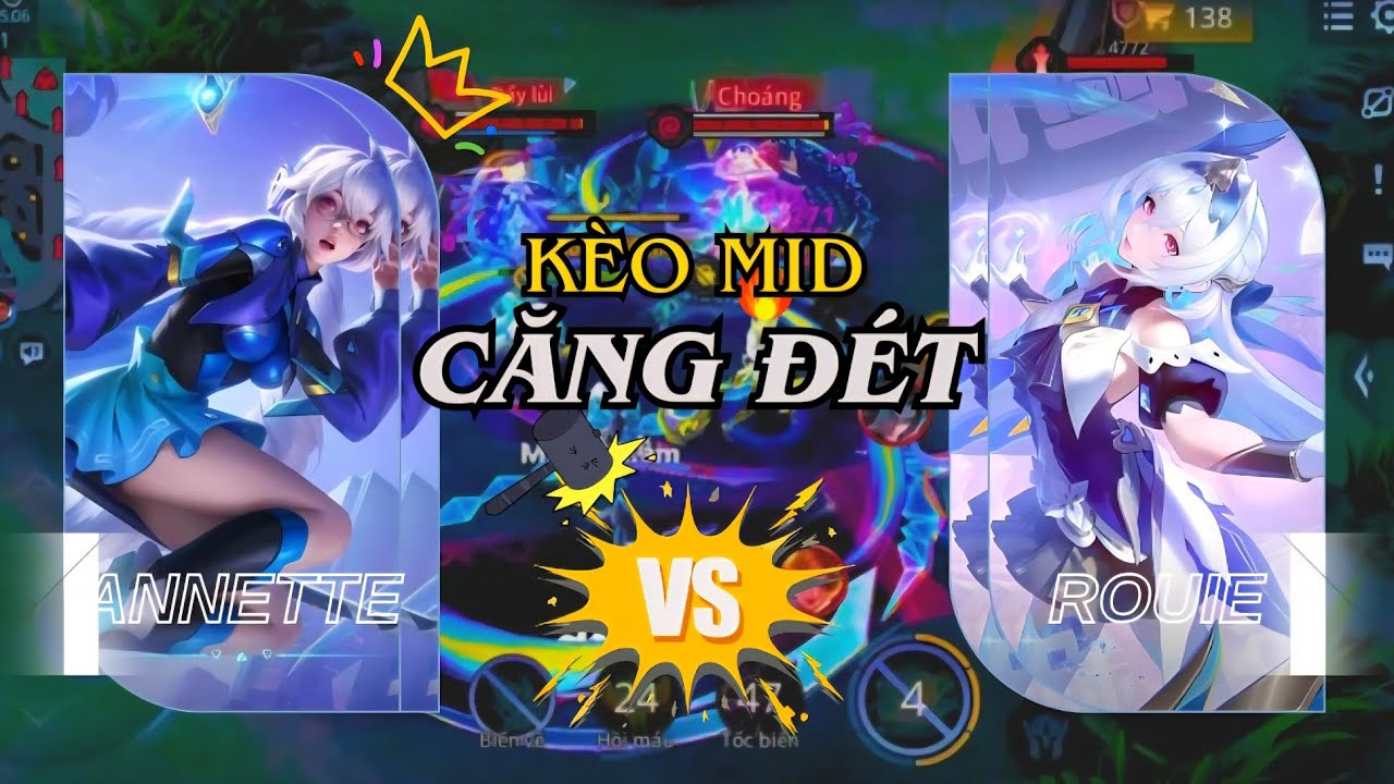 Annette vs Rouie | Kèo Mid Liên Quân Căng Đét, Giao Tranh Nảy Lửa - YouTube