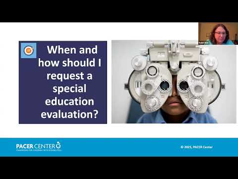 Understanding Special Education Series: Evaluation and eligibility ...