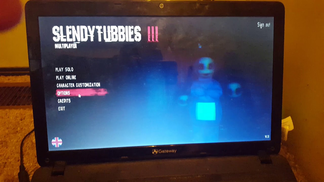 Slendytubbies 3 menu - YouTube