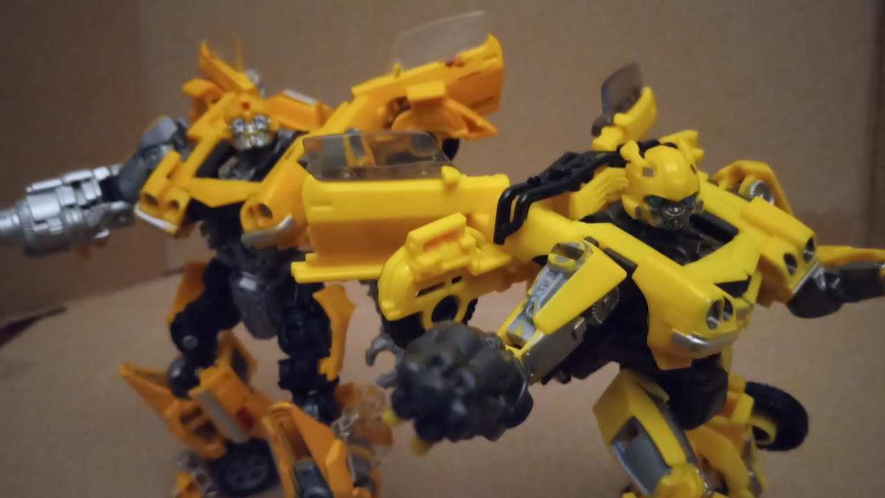 transformer bumblebee transformation comparison - YouTube