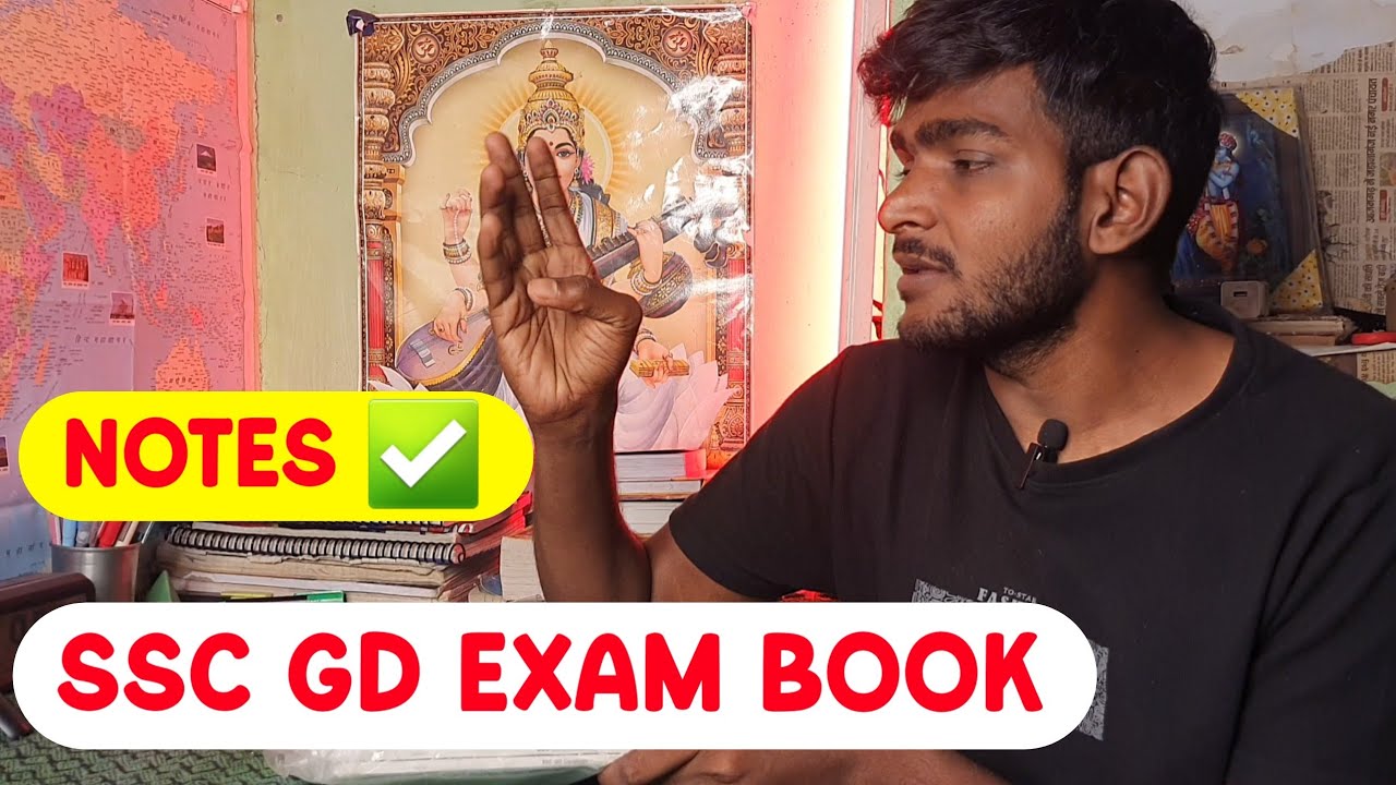 SSC GD Exam Book Notes ️ Important Study Material - YouTube