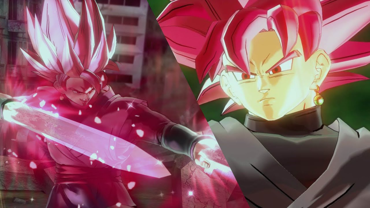 Black Goku SSJ God & SSJ Rose Evolution !! - Dragon Ball Xenoverse 2 ...
