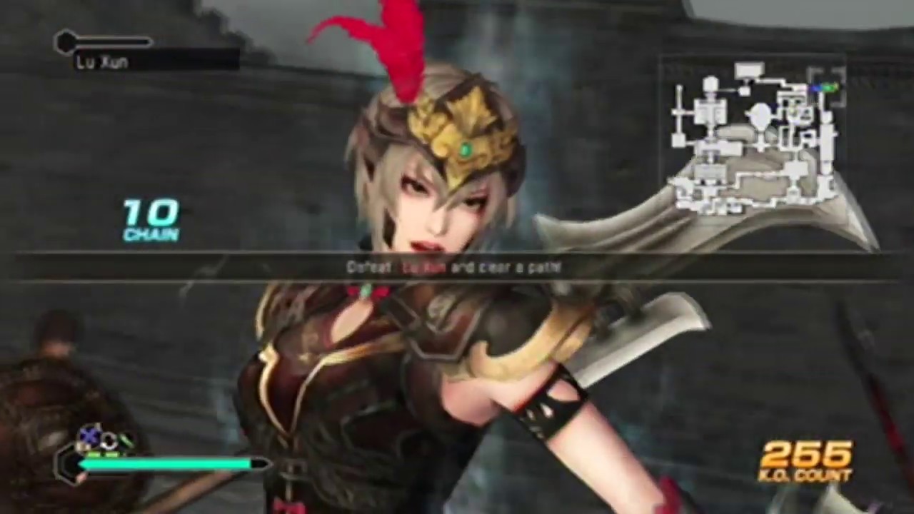DYNASTY WARRIORS 8 Empires || Empire Mode - Lu Lingqi Year #1 - YouTube