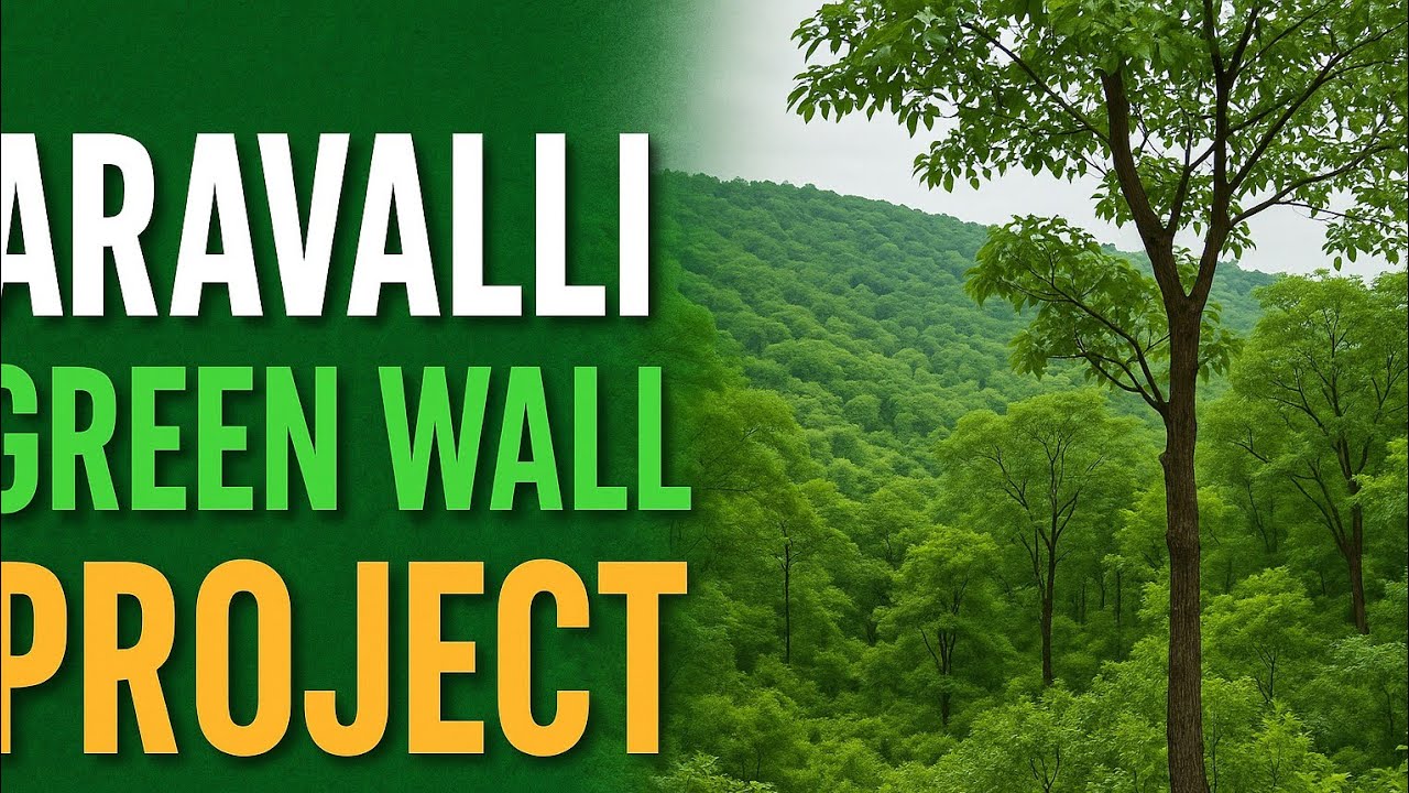 Aravalli Green Wall Project Explained | India’s Green Barrier Against ...