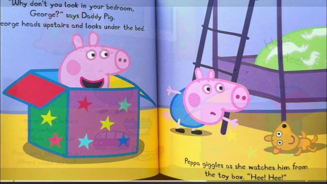 Peppa Pig Hide and Seek | REad Aloud - YouTube