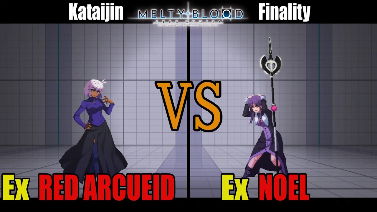 【メルブラ】Ex 暴走アルクェイド│RED ARCUEID vs Ex ノエル│NOEL【MELTY BLOOD TYPE LUMINA ...