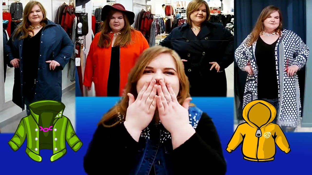 ОБЗОР ВЕРХНЕЙ ОДЕЖДЫ НА ВЕСНУ БОЛЬШОГО РАЗМЕРА/Russian plus size girl ...
