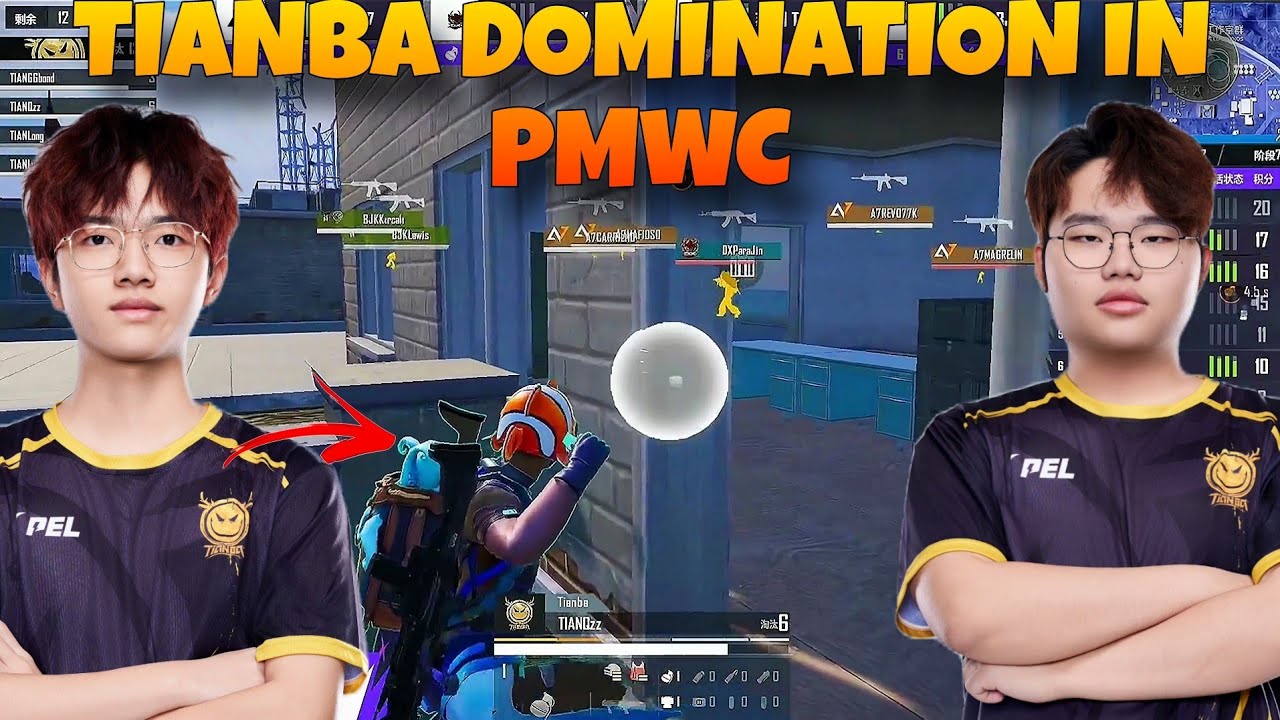 Tianba•qzz🇨🇳 Showed Why He's The FMVP Of PEL 2024!!🔥🔥 TIANBA 16 Kills Domination In PMWC 2024 ...