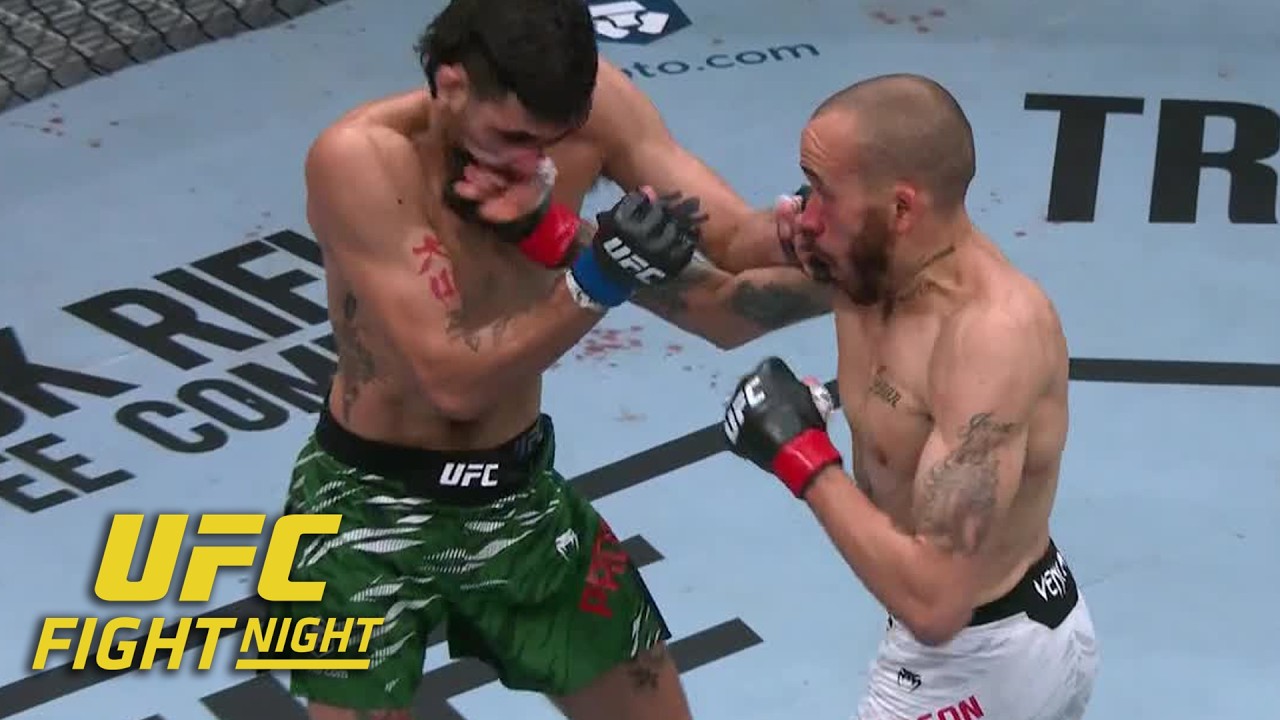 Sean Woodson knocks out Fernando Padilla in final seconds of Round 1 at ...