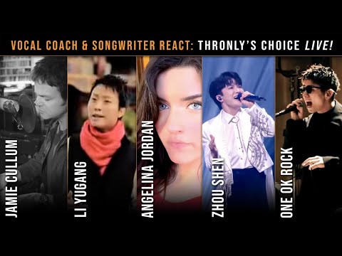 Thronly's Choice: Jamie Cullum, Li Yugang, Angelina Jordan, Zhou Shen, One OK Rock Reactions | Ep 19