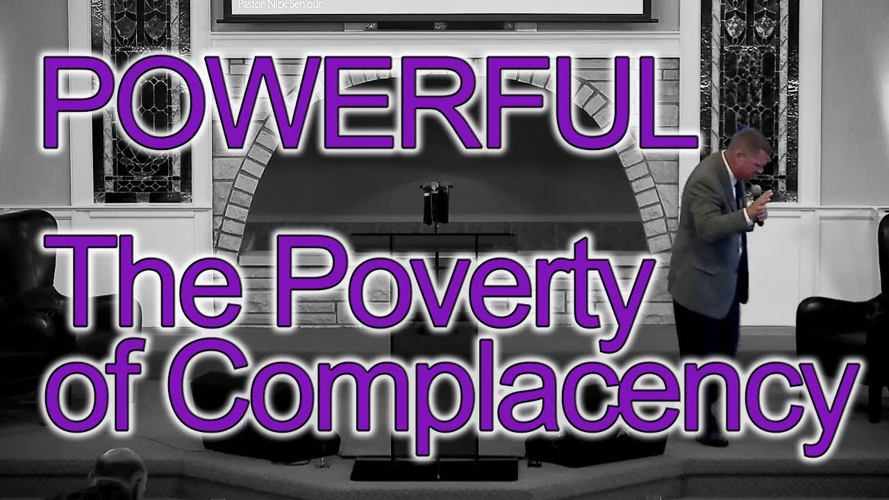 The Poverty of Complacency - Spiritual Growth Bible Study - YouTube