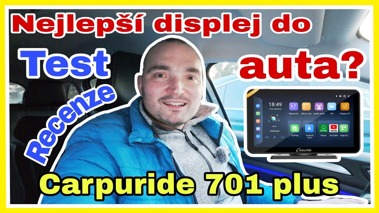 🚗 Carpuride 701 Plus – Nejlepší displej do auta? TEST a RECENZE! - YouTube
