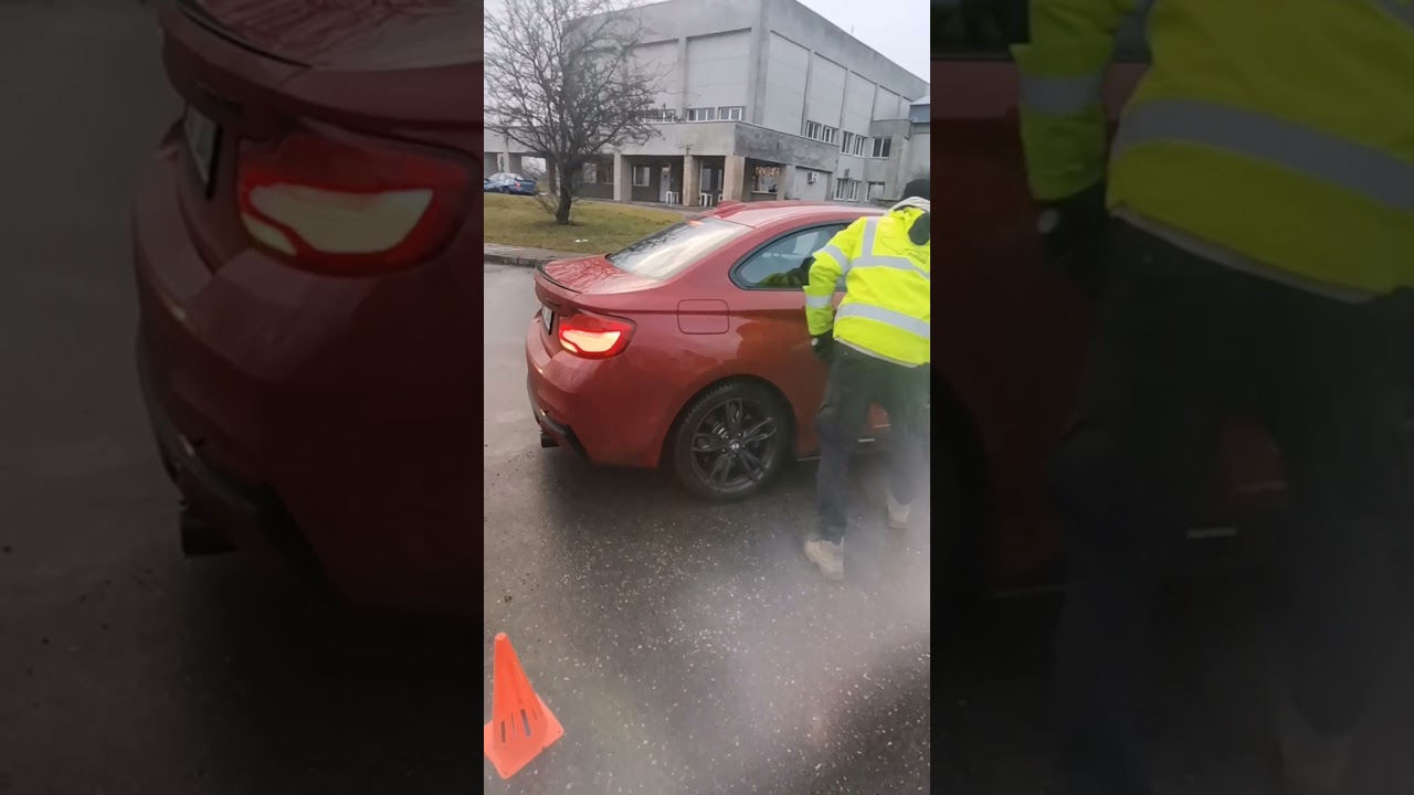 BMW M2 Competition Crash - YouTube