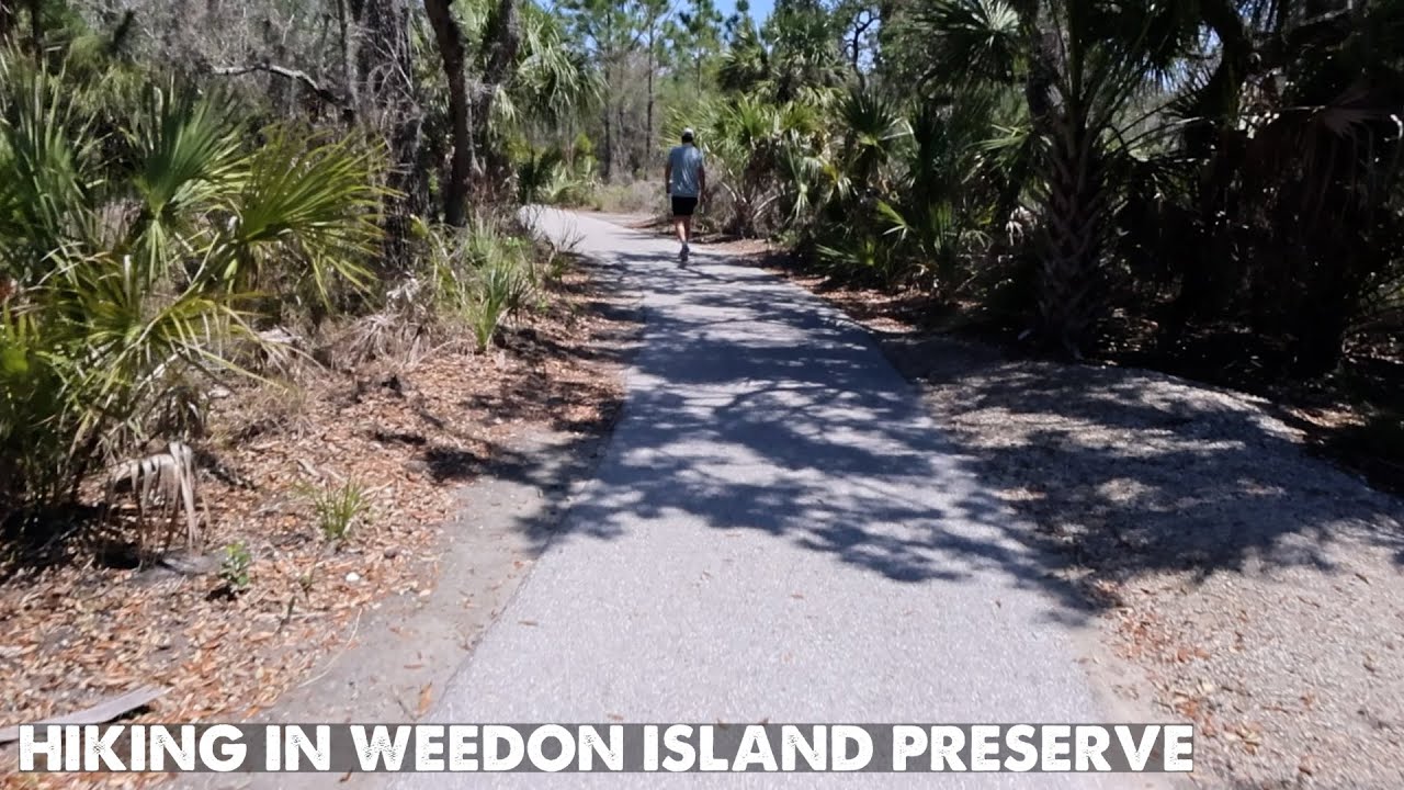 Hiking in Weedon Island Preserve, FL - US Trip 2024 - YouTube