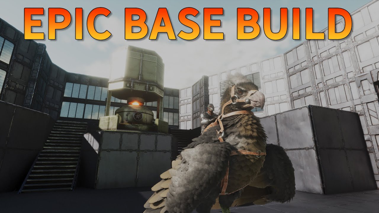 EPIC METAL BASE BUILD (START) in ARK: Survival Ascended - COOP - EP16 ...