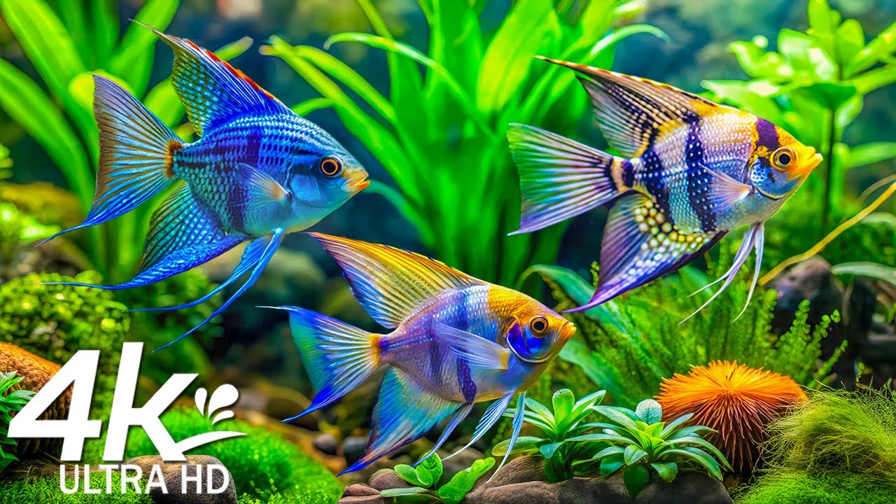 Vibrant Fish In Stunning 4K (ULTRA HD) - A Journey Through The Ocean ...