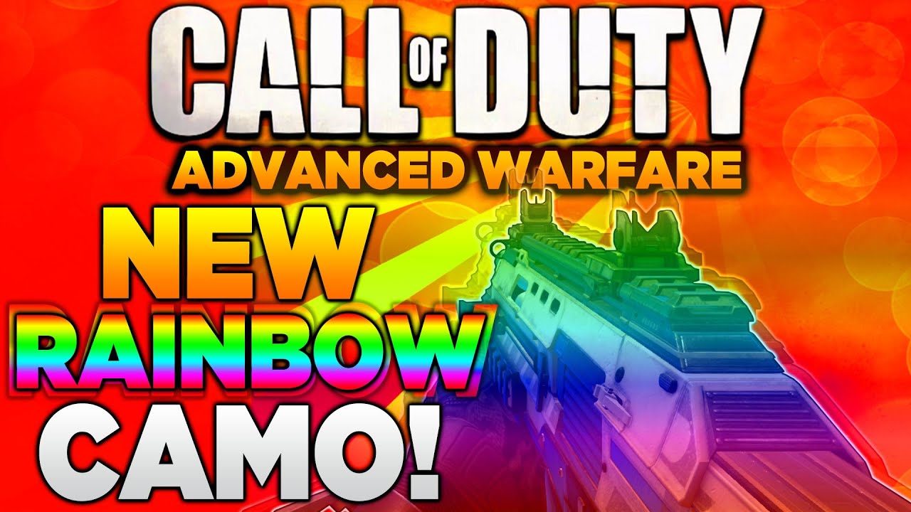 Advanced Warfare - RAINBOW CAMO! - NEW Camo "RAINBOW" in COD AW (DNA w ...