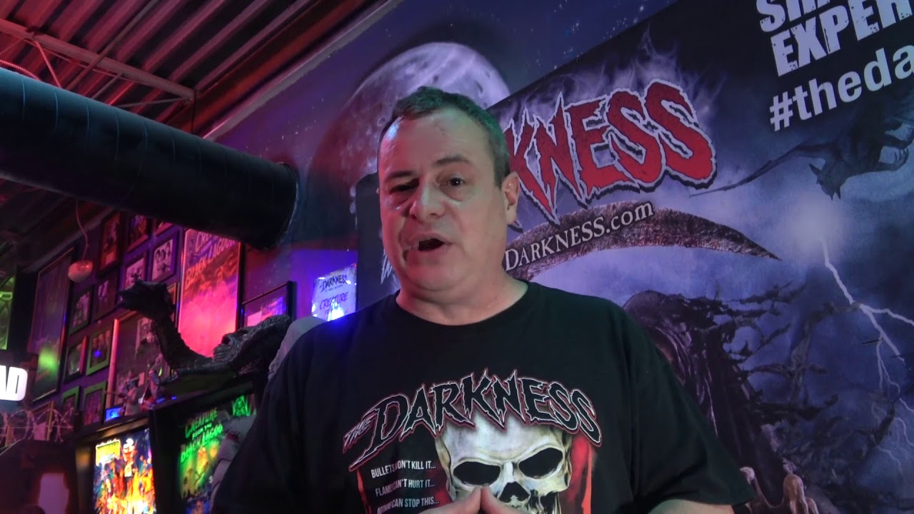 Horror Arcade Room - The Darkness Haunted House - YouTube