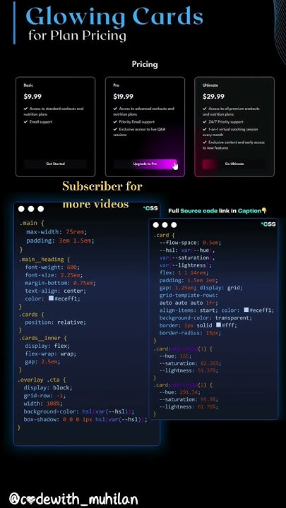 Glowing Card Shorts Shortvideo Viral Shortsfeed Csshovereffect Coding Cssanimation Youtube