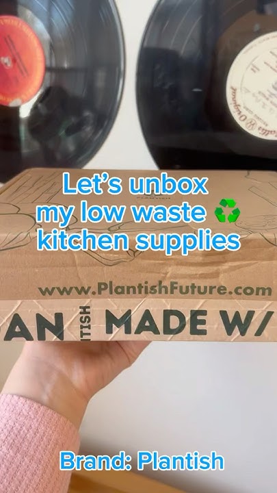Zero waste kitchen supplies unboxing #sustainability #zerowaste #sustainableliving #plasticfree ...