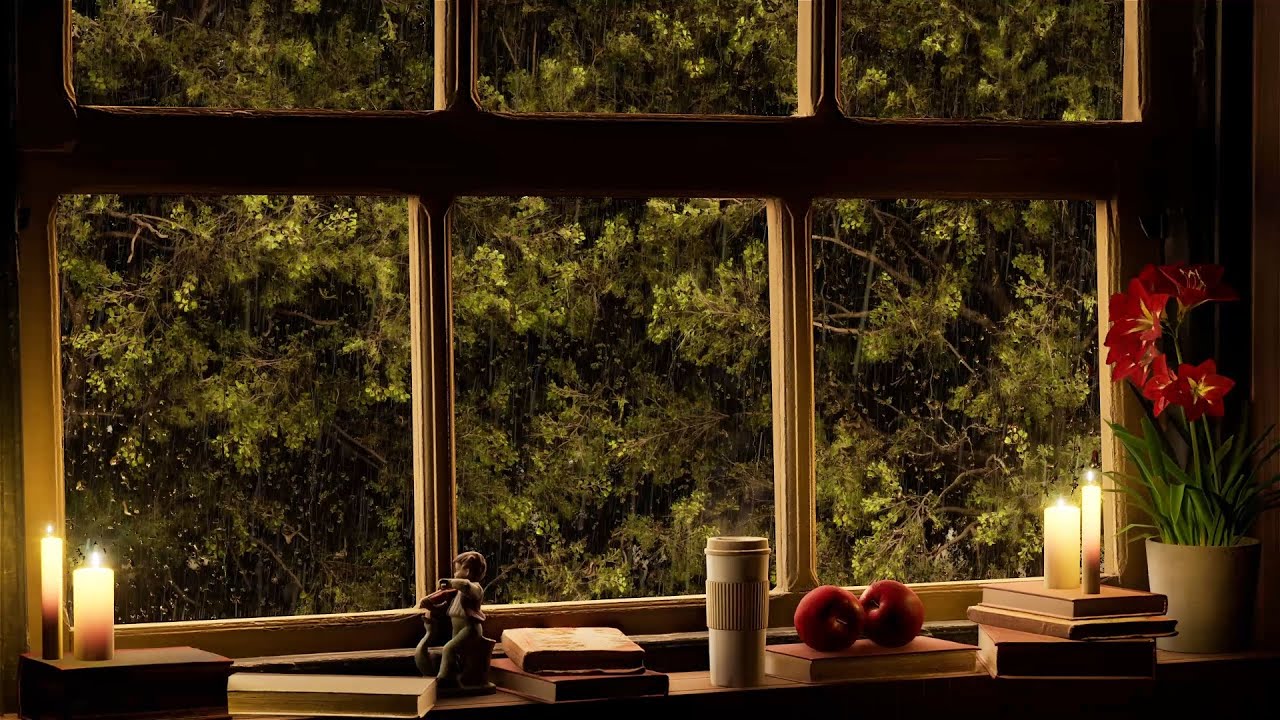 Rain on Windows Sound for Sleeping - Relax, Study, Work with Rain Sound ...