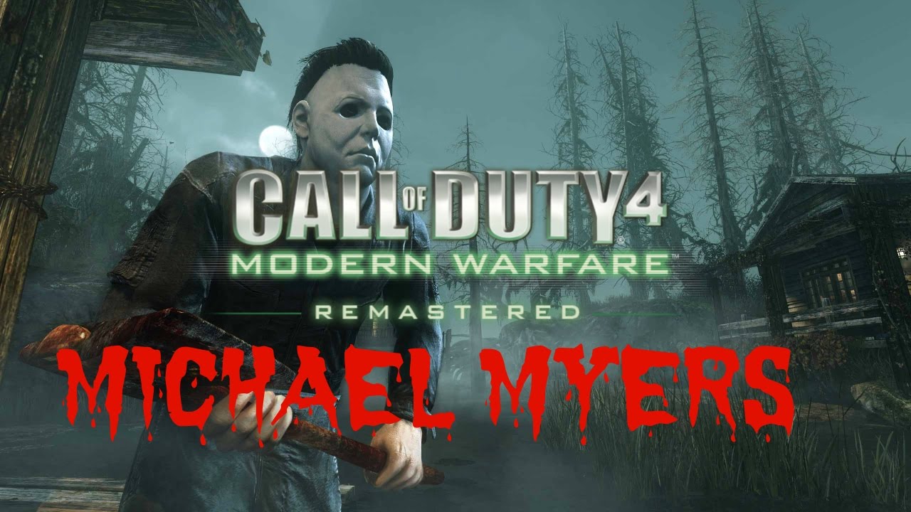 Call of Duty Modern Warfare Remastered - Michael Myers with The Squad ...