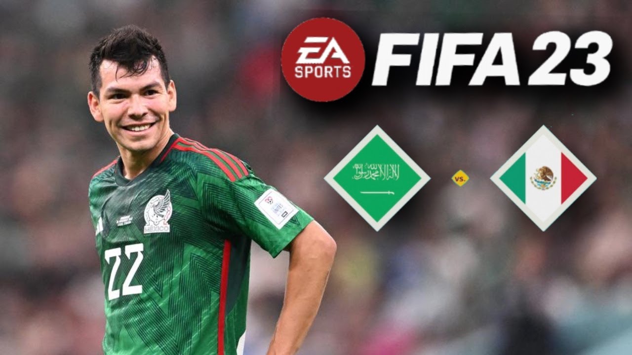 MEXICO VS ARABIA SAUDITA FIFA 23 (FIFA WORLD CUP QATAR 2022) XBOX ...