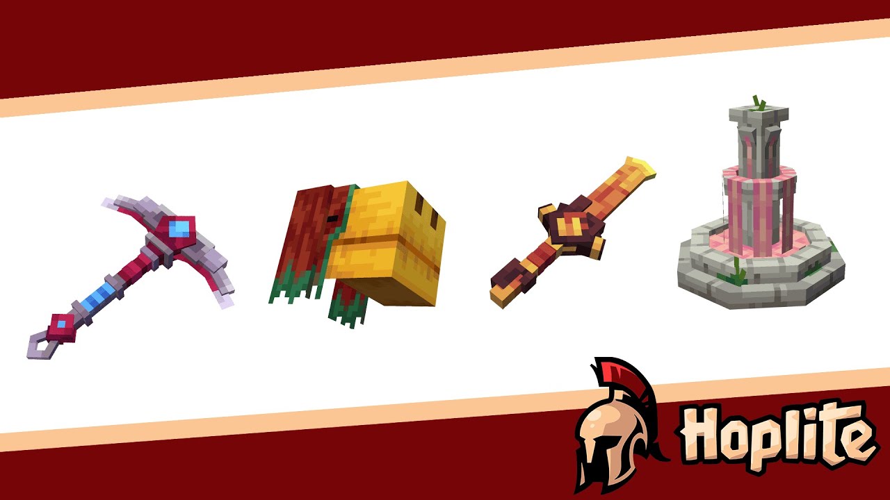 Hoplite Weapons Plugin (Download) [1.20 - 1.20.1] - YouTube