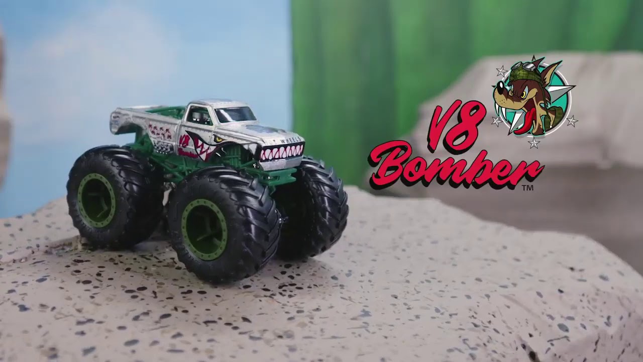 #Toys Guide: Meet Monster Trucks Biggest Rebel BONE SHAKER! | Monster ...