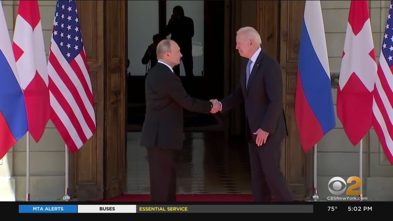 President Joe Biden, Russian President Vladimir Putin Meet In Geneva ...