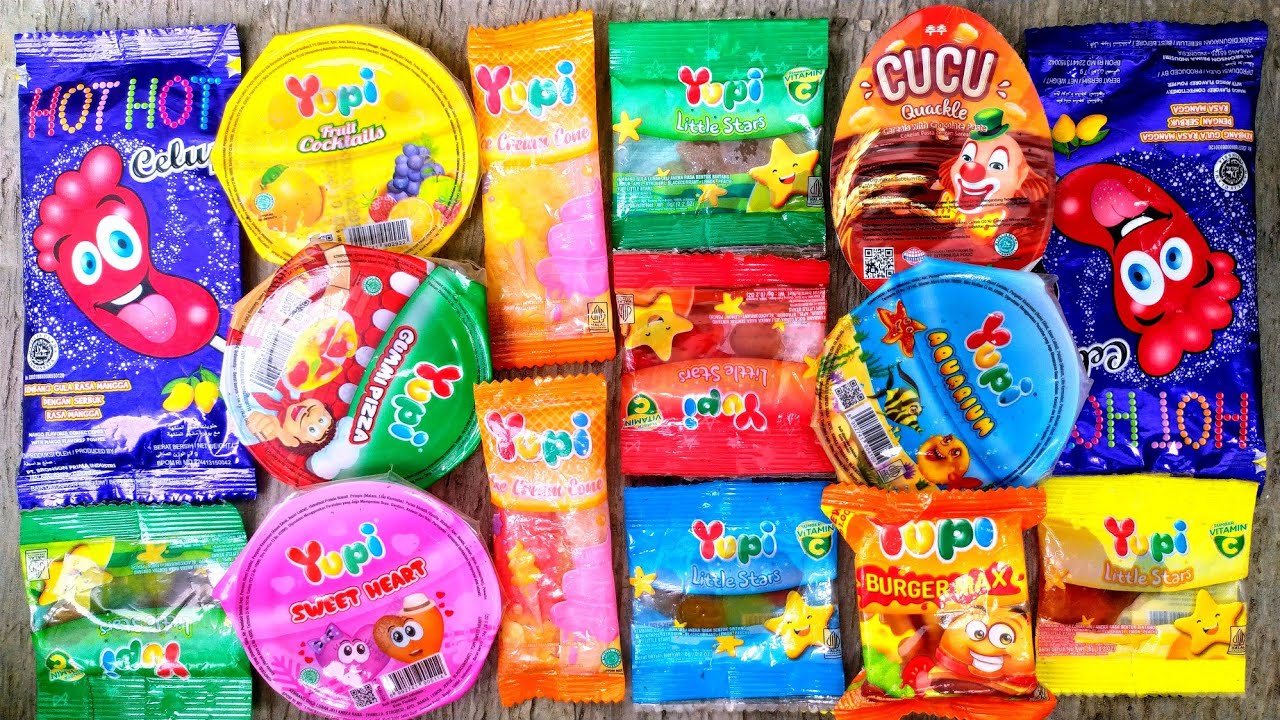 Hunting Es Krim Permen Yupi Cha Cha Minis Little Star Cucu Quackle ...